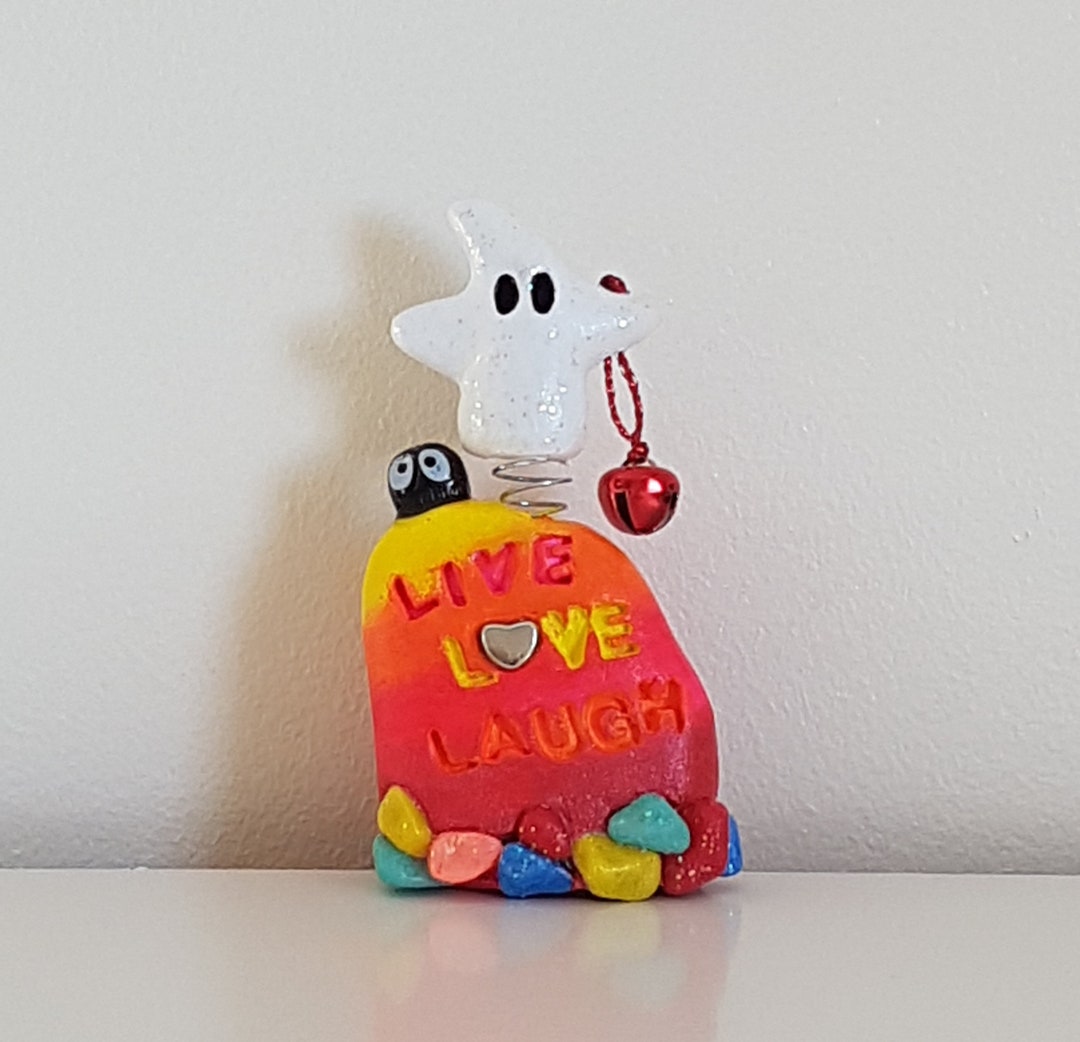 Art-boo-boo on a Spring on a Rainbow Rock With a Red Jingle Bell - Live ...