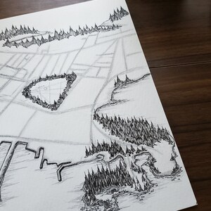 LIMITED EDITION Salem, Massachusetts Canvas Map Wall Art 13x19 Inch ...