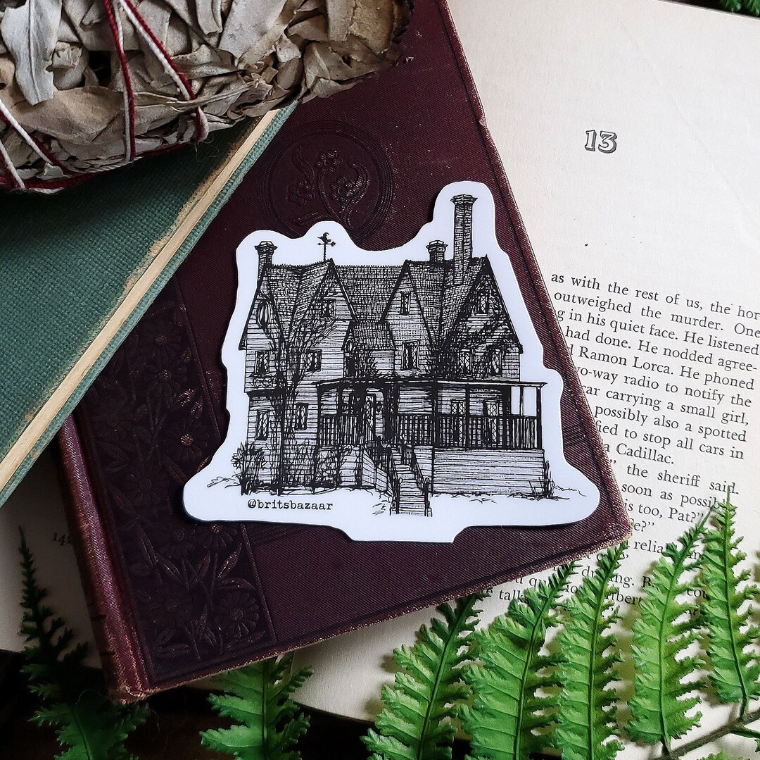 Spellman Sisters' Mortuary - Spellman House Vinyl Die Cut Sticker ...