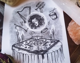 Madame Leota Art - Etsy