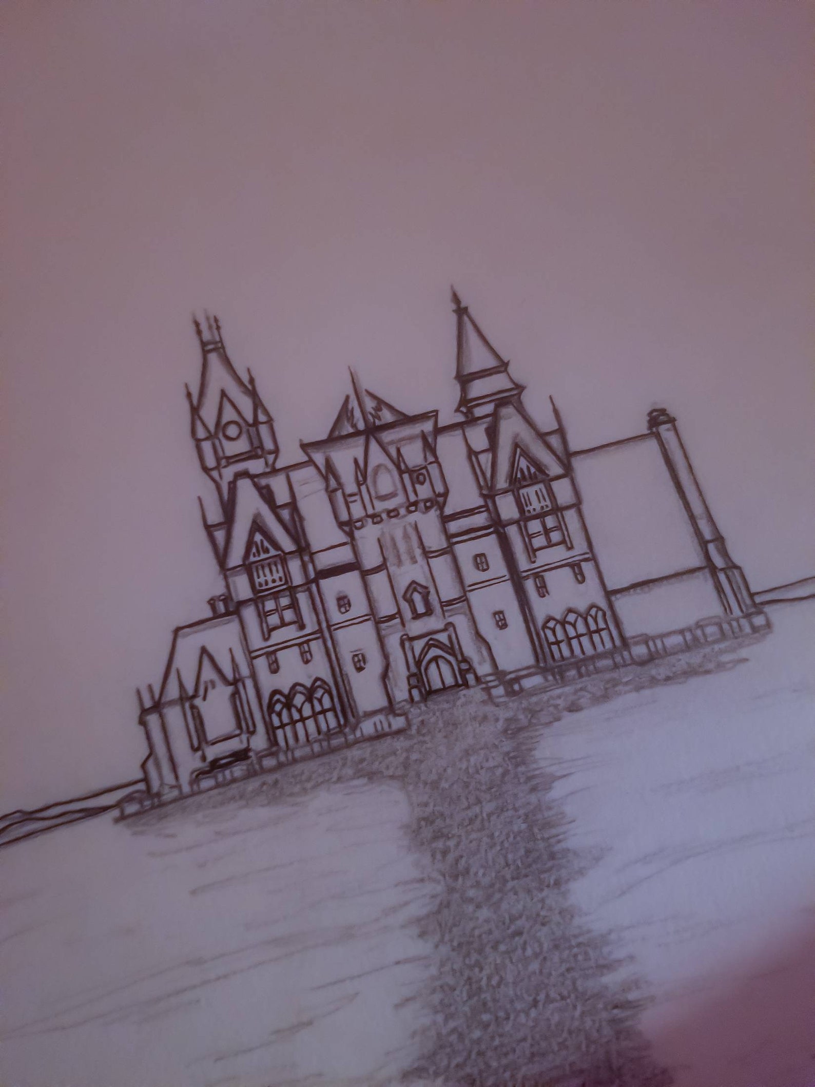 Beware of Crimson Peak Allerdale Hall Spooky House Wall Art | Etsy