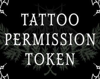 Tattoo Permission - Etsy