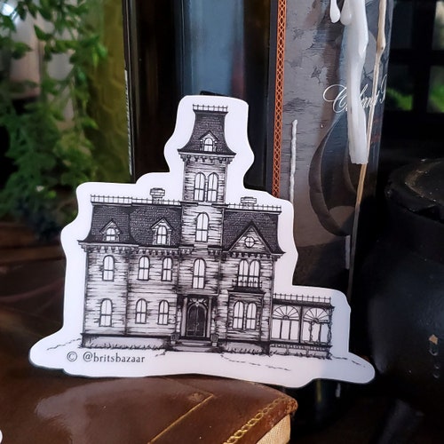 Morticia Addams Sticker the Addams Family Vinyl Sticker - Etsy