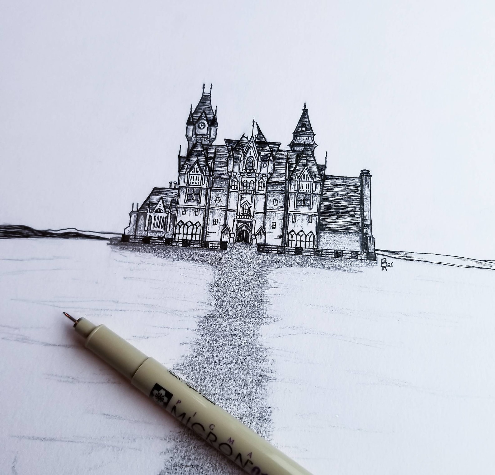 Beware of Crimson Peak Allerdale Hall Spooky House Wall Art | Etsy