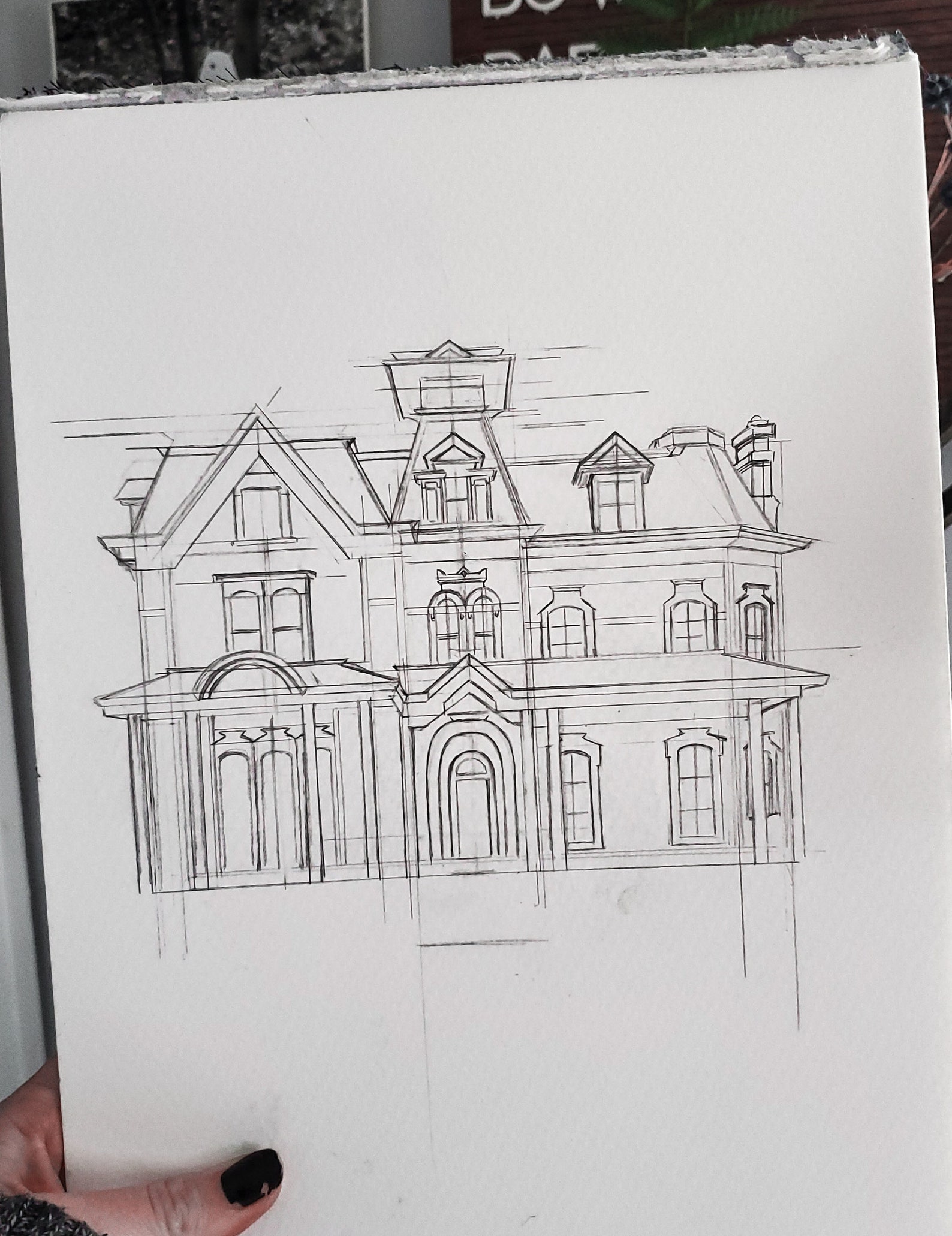 Creel House Stranger Things Spooky House Wall Art Print - Etsy