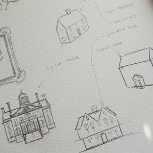 LIMITED EDITION Salem, Massachusetts Canvas Map Wall Art 13x19 Inch ...