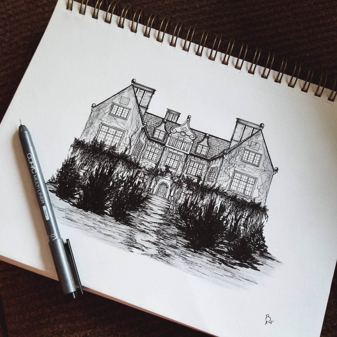 Eel Marsh House Victorian Gothic Haunted House Wall Art - Etsy