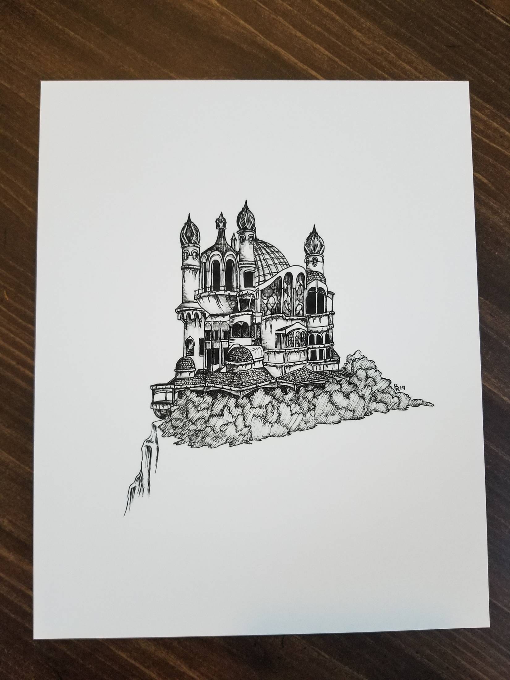 Whipstaff Manor Casper the Friendly Ghost Wall Art Print | Etsy