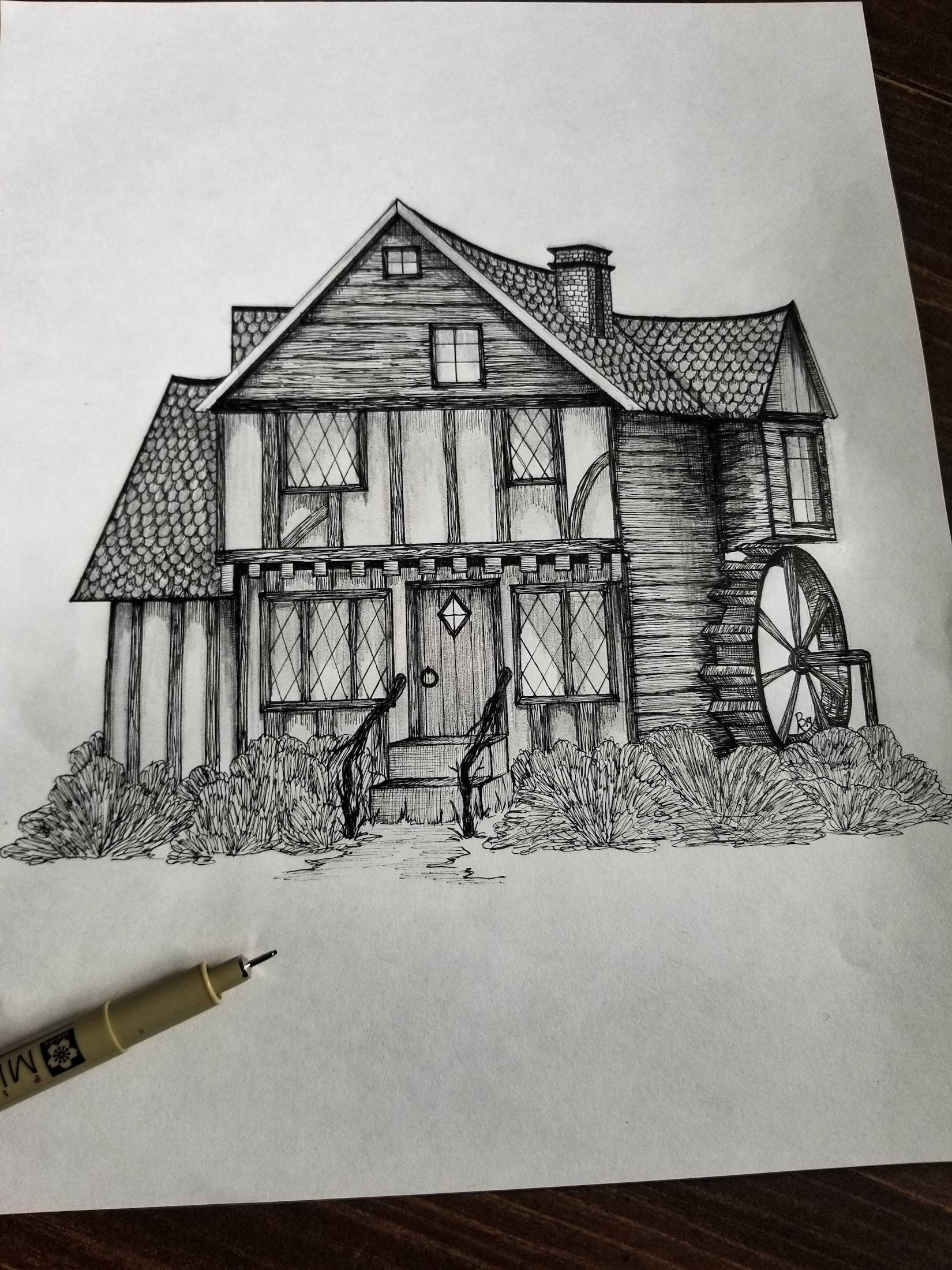 Sanderson Cottage Hocus Pocus Witch House Wall Art Print - Etsy