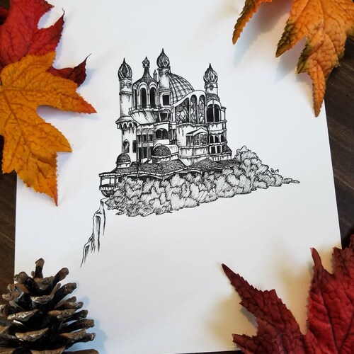 Whipstaff Manor Casper the Friendly Ghost Wall Art Print | Etsy