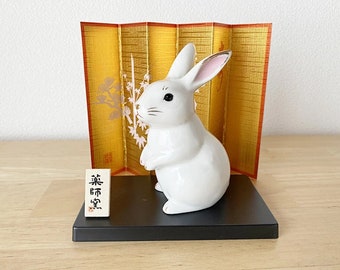 Rabbit Figurines Pottery - Etsy