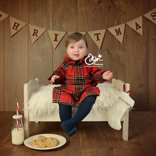2x Newborn/ Toddler Christmas Digital Backdrop/ Prop / Sledge - Etsy