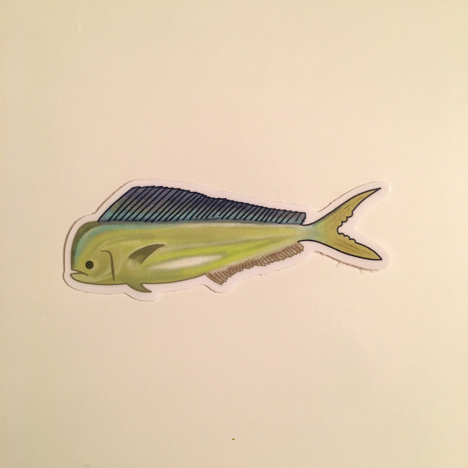 Mahi Mahi Fish Sticker - Etsy