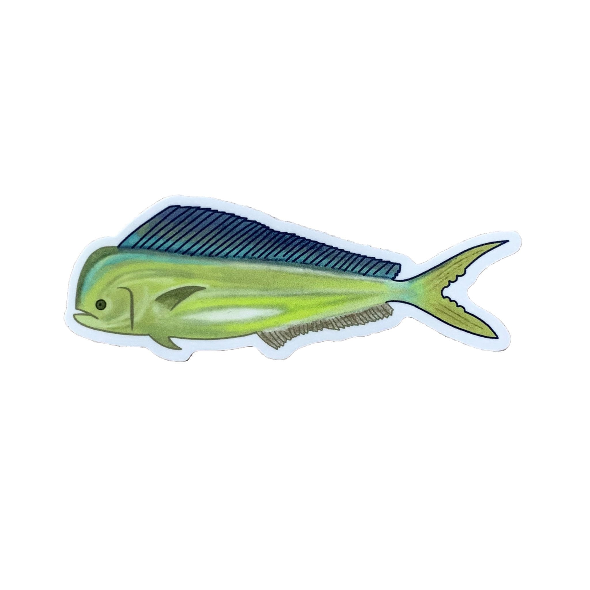 Mahi Mahi Fish Sticker - Etsy