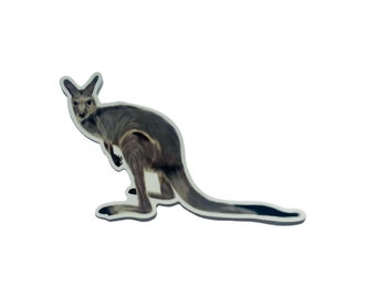 Kangaroo Sticker - Etsy