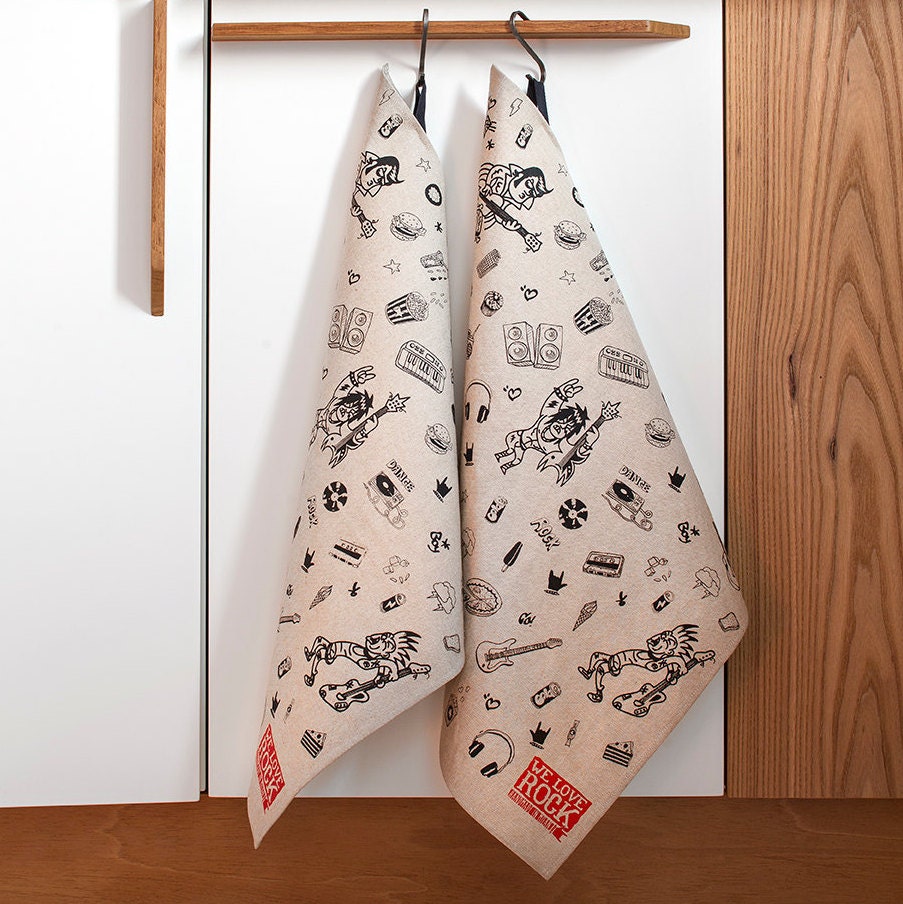 SET of 2 Placemats or Canvas in ZEF Style Screen Printed by - Etsy