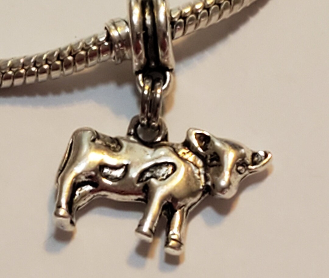 Cow Charm Holstein Cow Charm Dairy Cow Charm Farm Animal Charm - Etsy