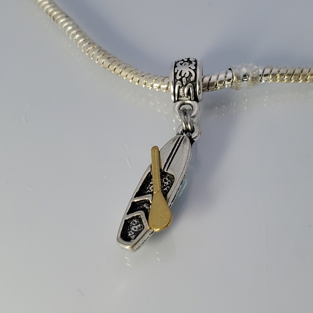 Canoe Charm Kayak Charm Dangle Charm European Dangle Charm - Etsy