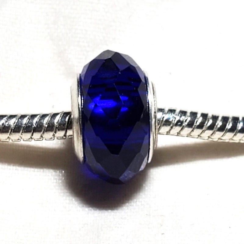 Blue Sapphire Pandora Charm - Etsy