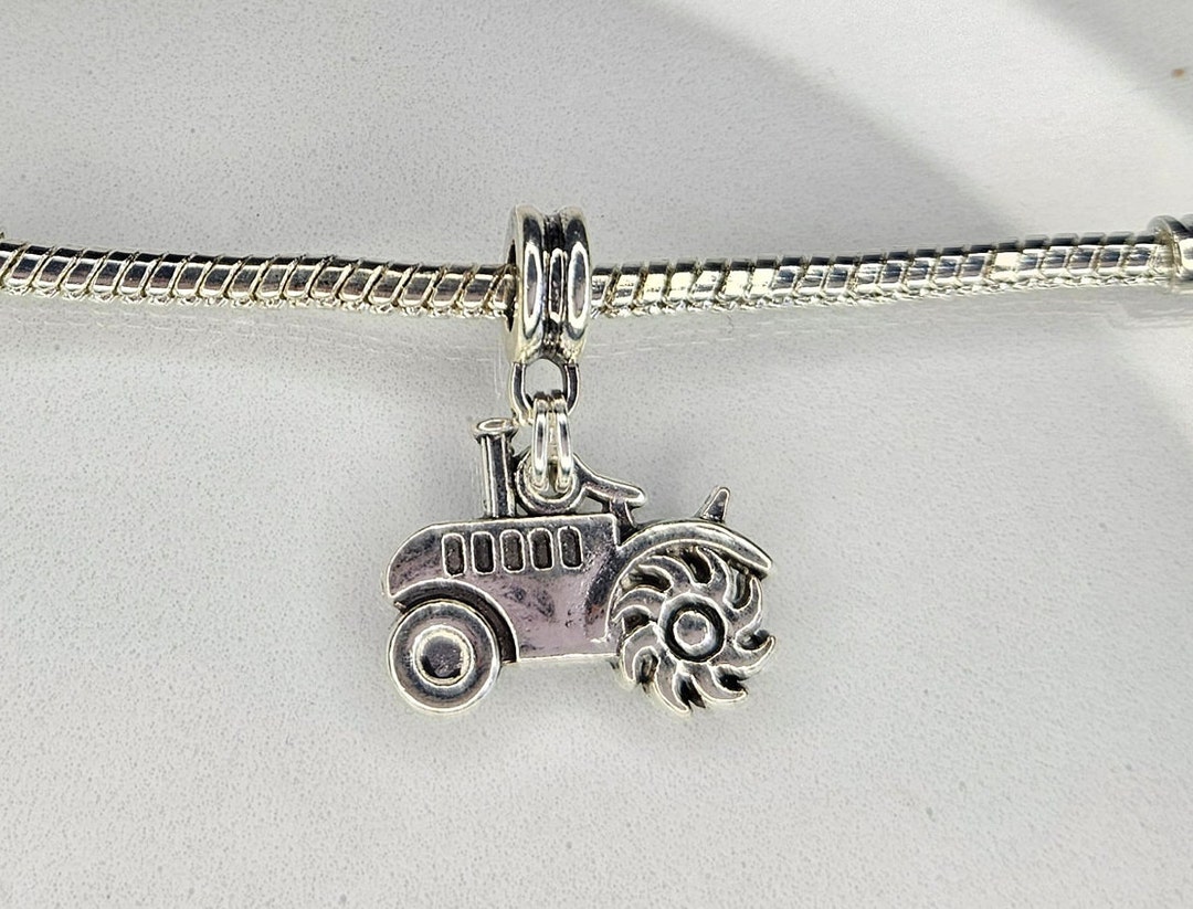 Tractor Charm, Farming Charm, Harvest Charm, John Deere Charm, Farm ...