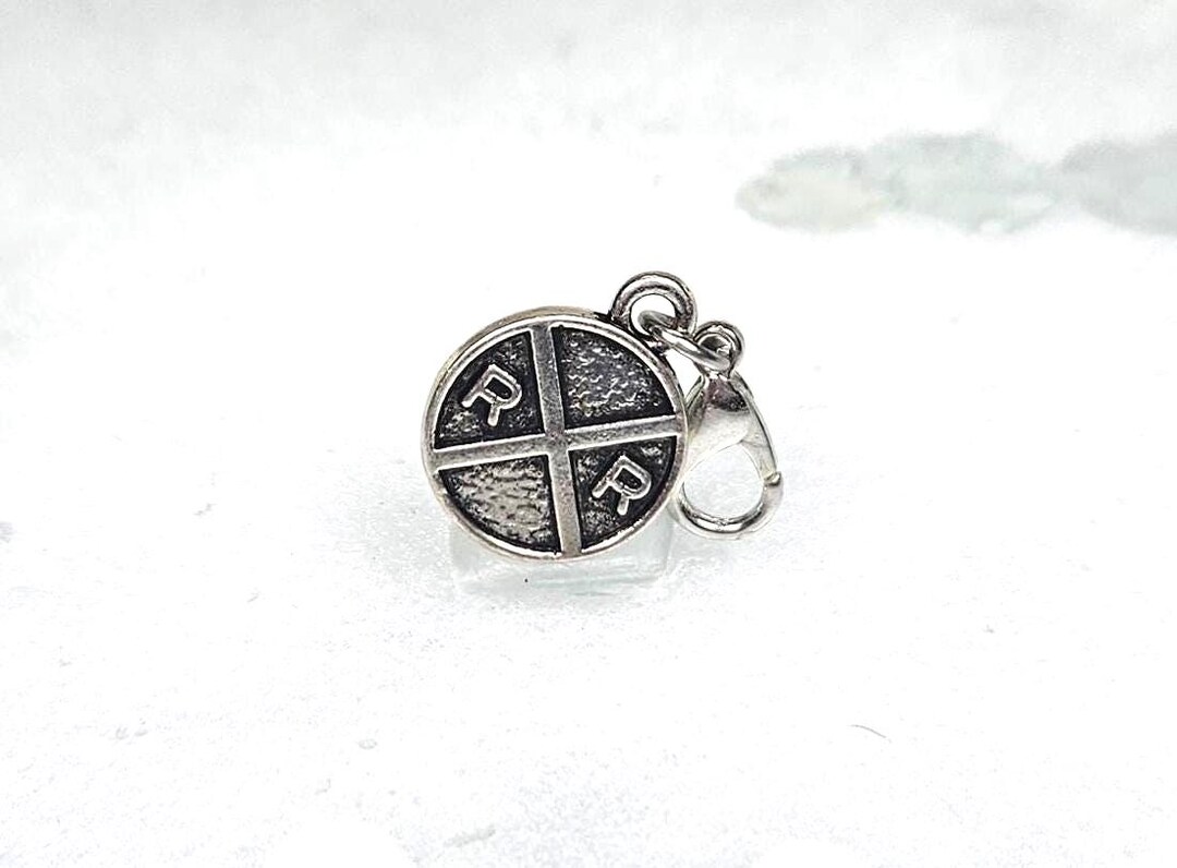 Railroad Crossing Charm, Train Charm, Railroad Charm, Train Tracks ...