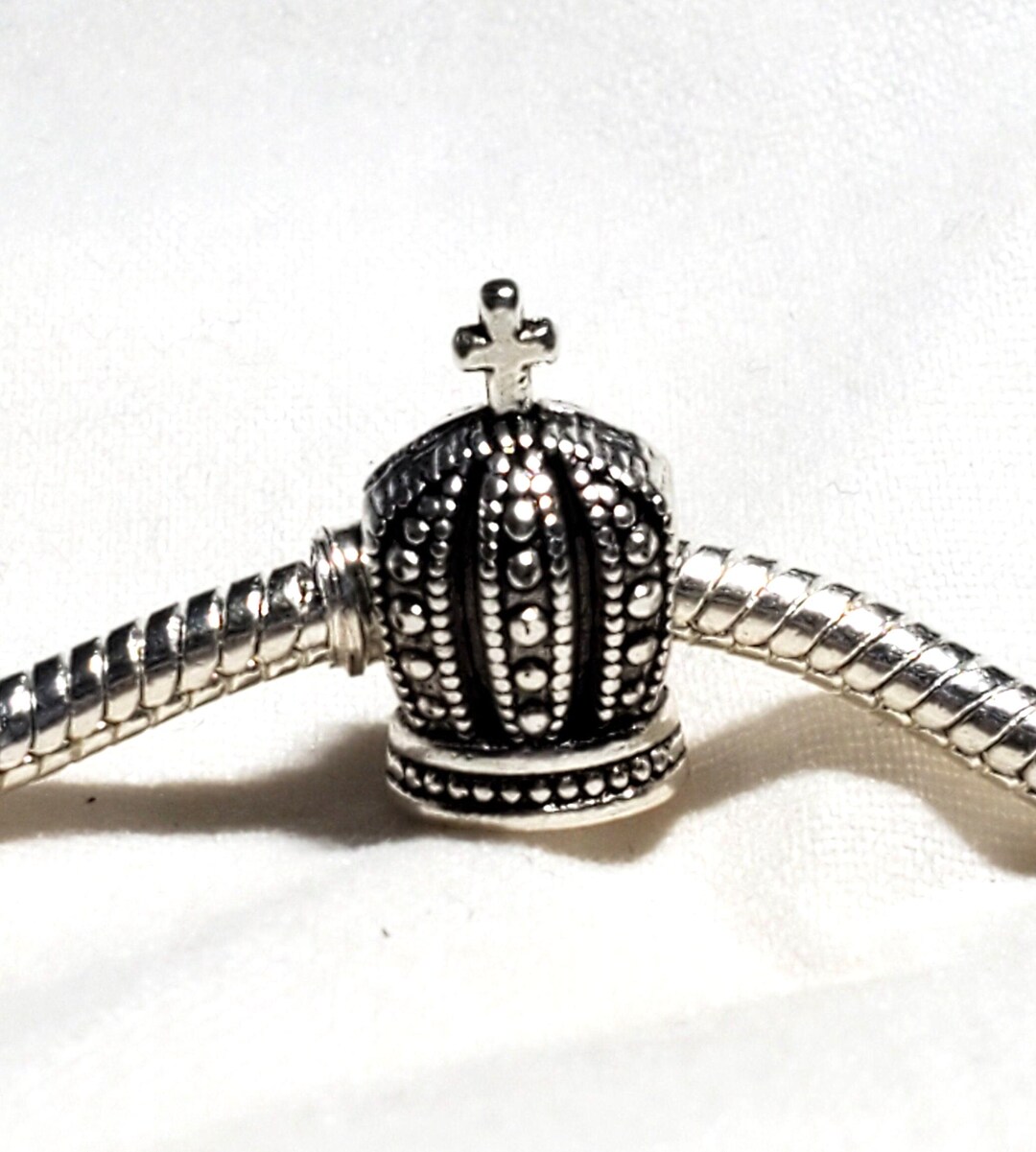 Crown Charm, Queen's Crown Charm, Princess Crown Charm, Textured Charm ...