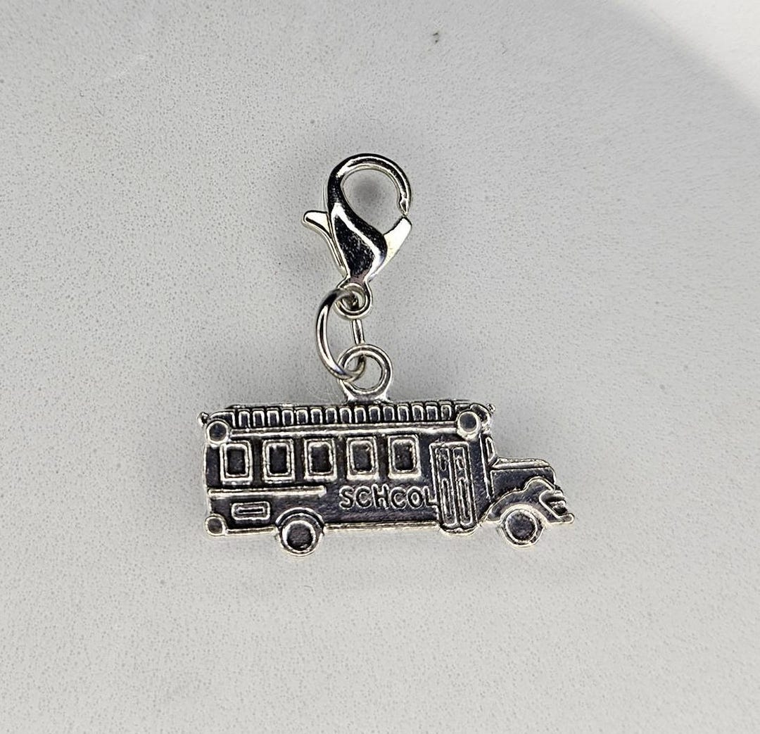 School Bus Charm, School Bus Driver, Student Charm, School Charm ...