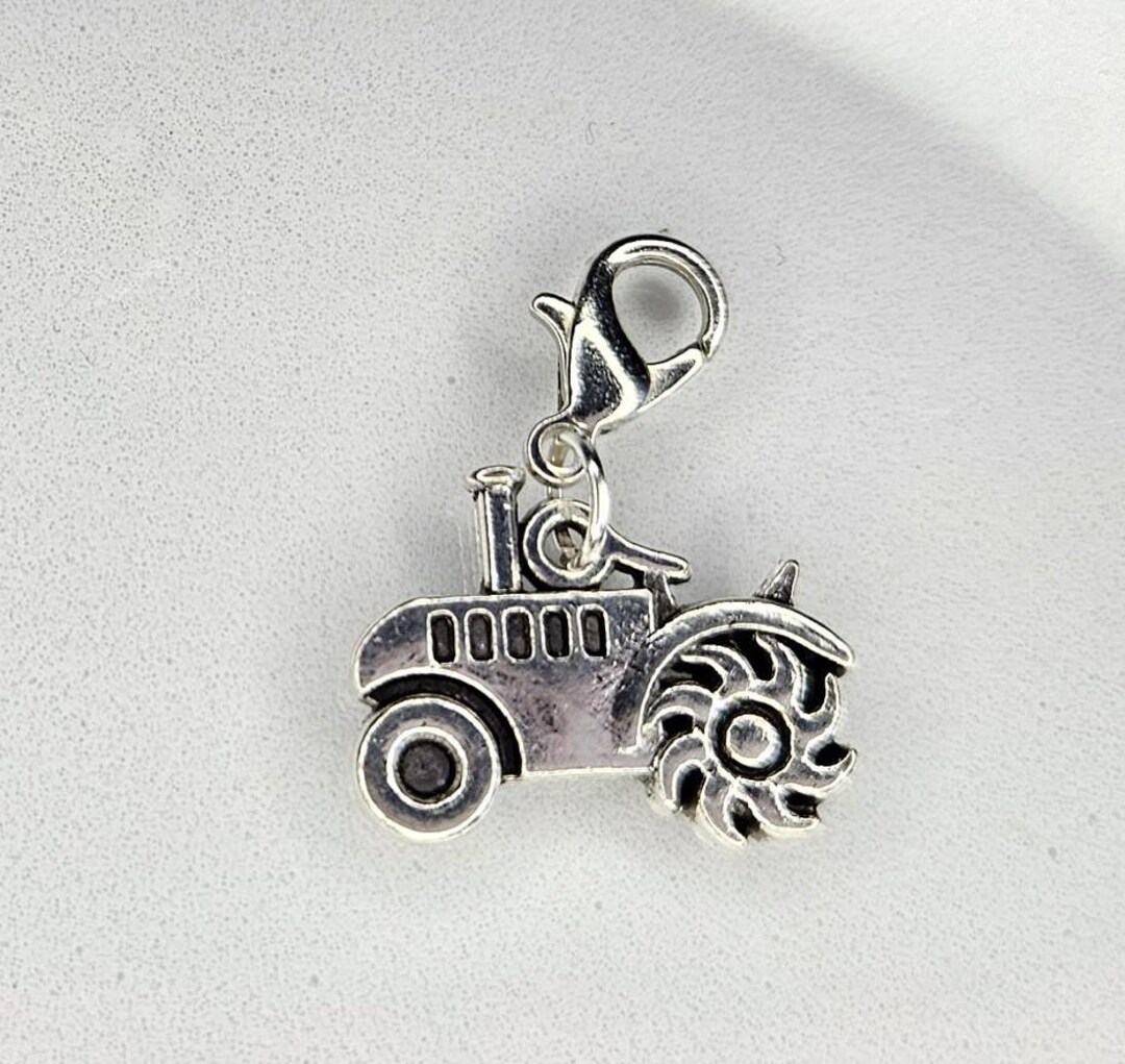 Tractor Charm, Farming Charm, Harvest Charm, John Deere Charm, Farm ...