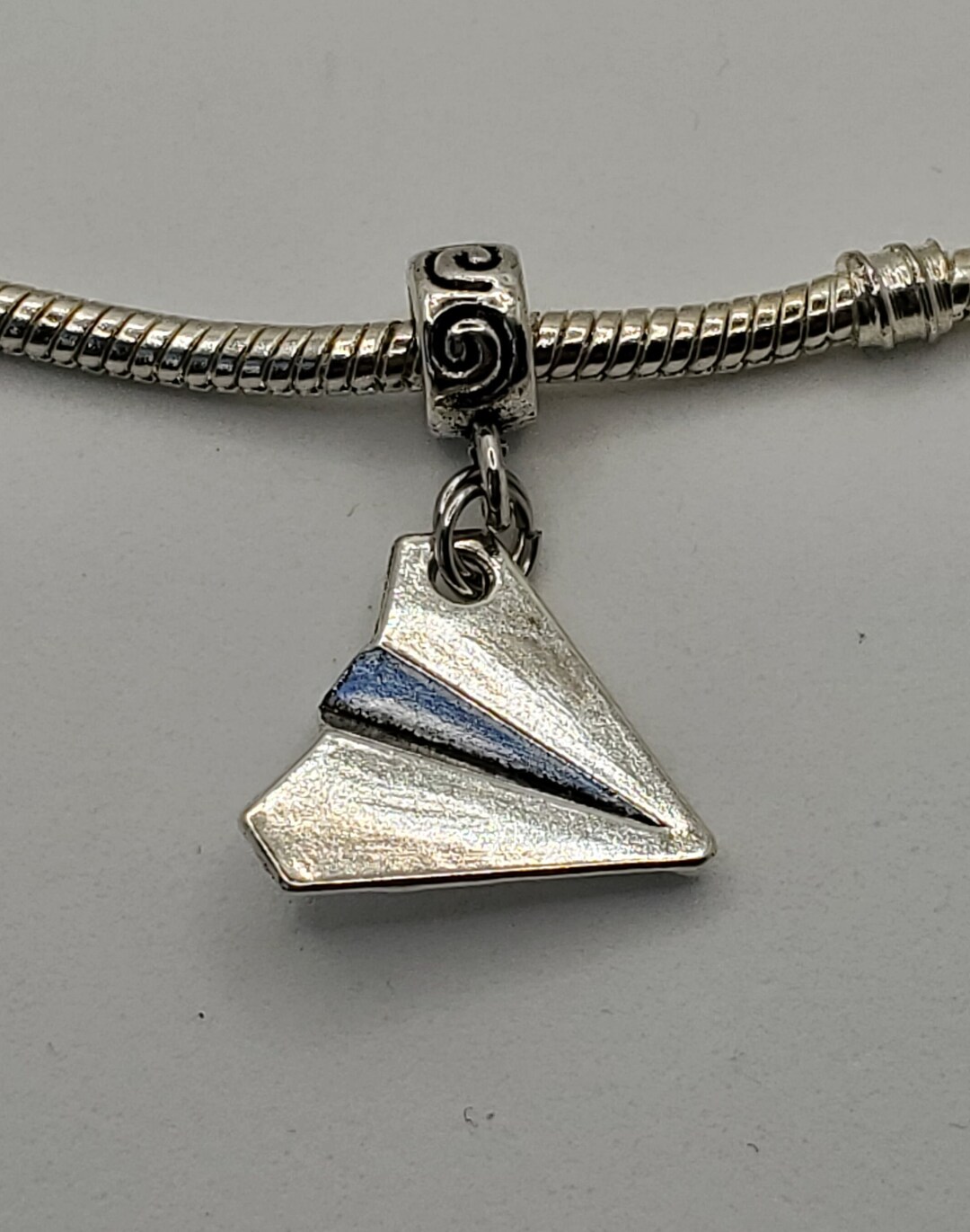 Paper Airplane Charm, School Days Charm, Fly Paper Airplane, Super Cute ...