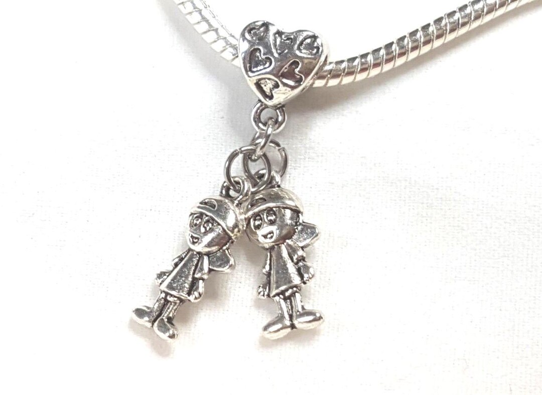 Son Charm, Two Son's Charm, Twin Charm, Brother Charm, Children Child ...