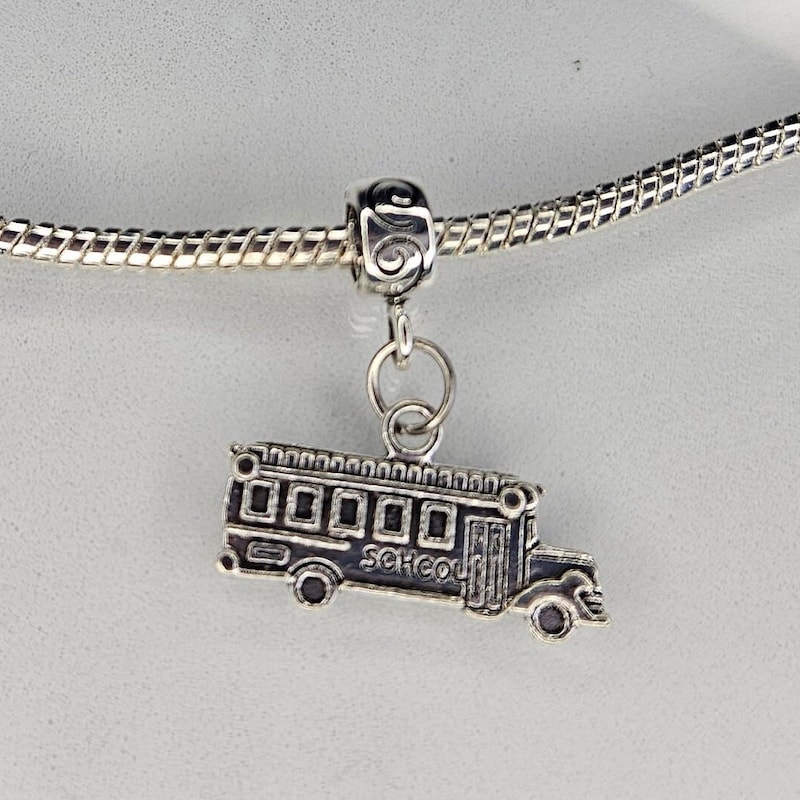 School Bus Charm - Etsy