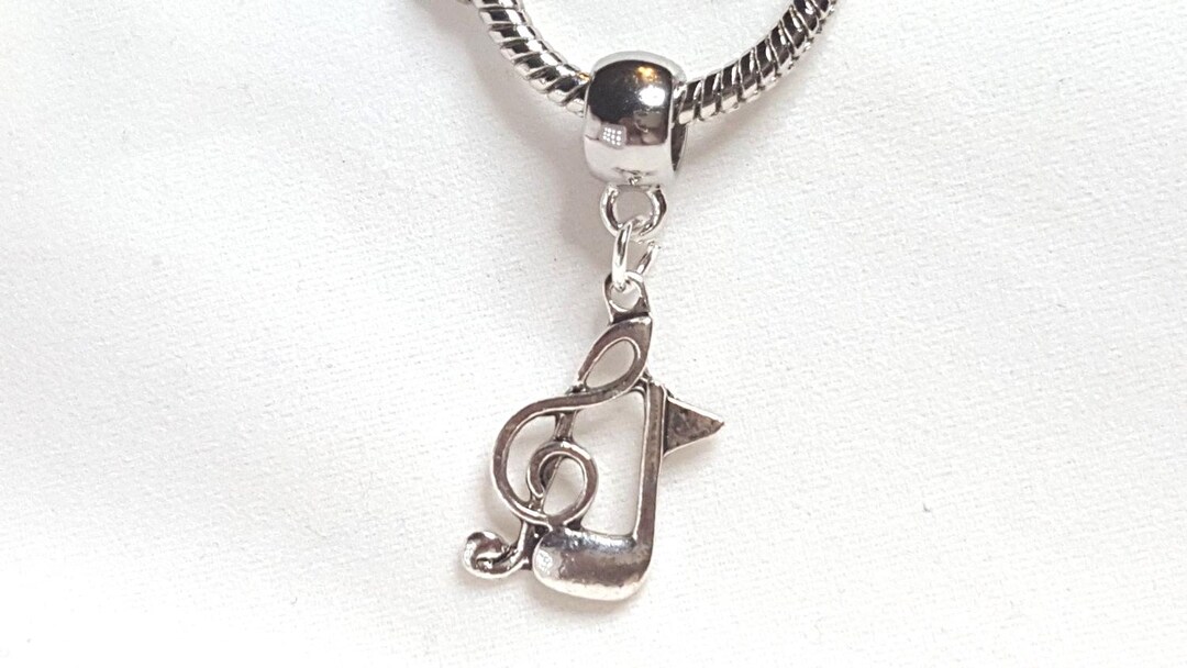 Musical Note Charm, Music Charm, Band Charm, Orchestra Charm, - Fits ...