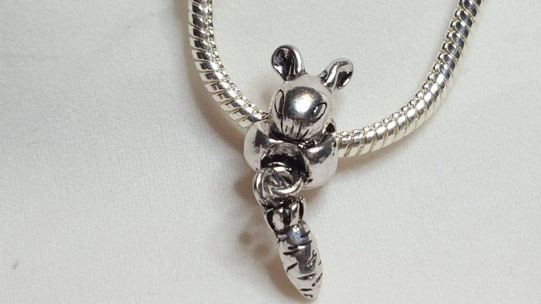 Easter Bunny Charm Dangle Carrot bunny Rabbit Charm-rabbit Charm fits ...