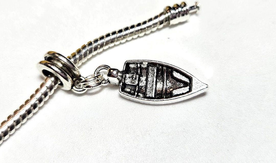Dinghy Boat Charm 3D Pendant for European and Designer Bracelets ...