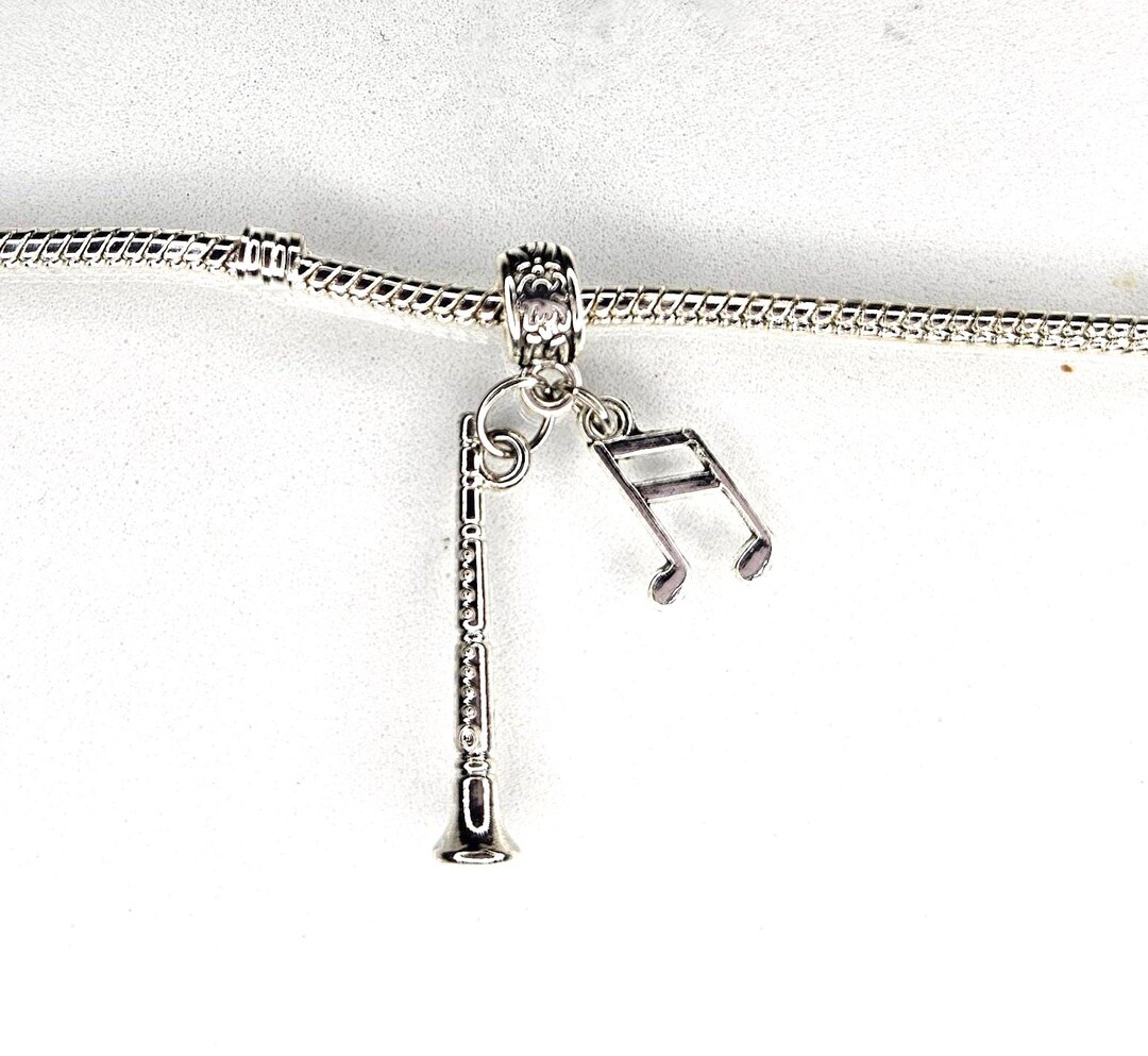 Clarinet Charm, Musical Note Charm, Musical Charm, Music Charm, Band ...