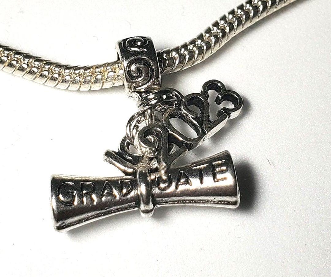Graduation Year 2023 Charm, Diploma Charm, European Charm, 3D Charm, Graduation Gift, Fits All ...