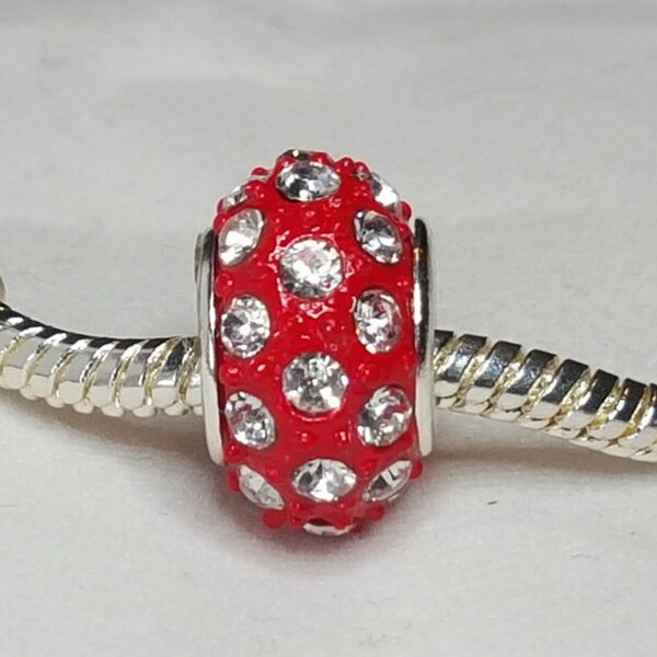 Red Beaded Bracelet - Etsy