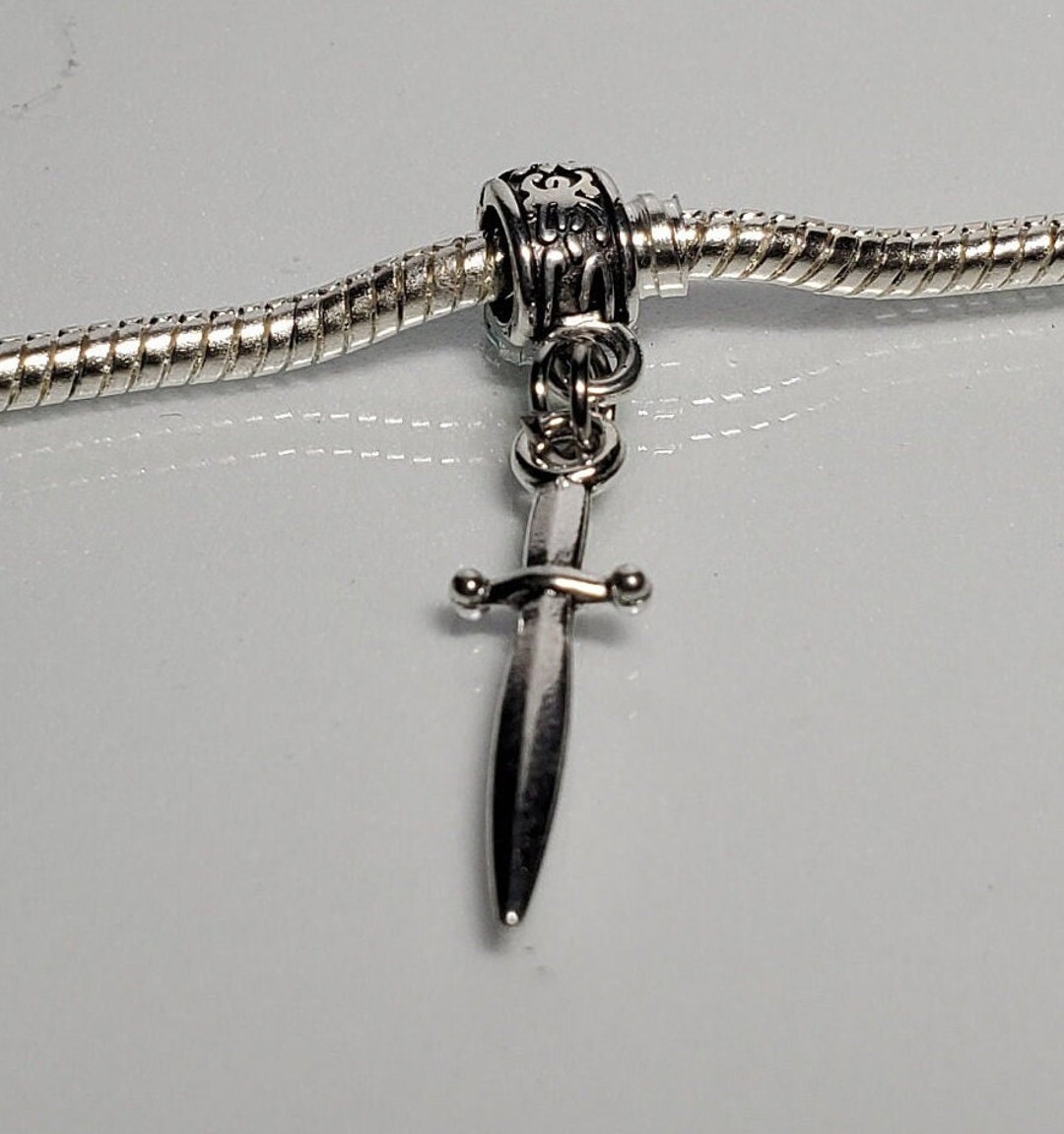 Sword Charm, Dagger Charm, Knife Charm, Spear Charm, Dangle Charm, 3D ...