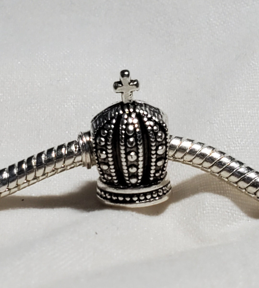 Crown Charm, Queen's Crown Charm, Princess Crown Charm, Textured Charm ...