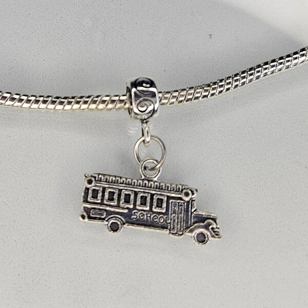School Bus Charm - Etsy