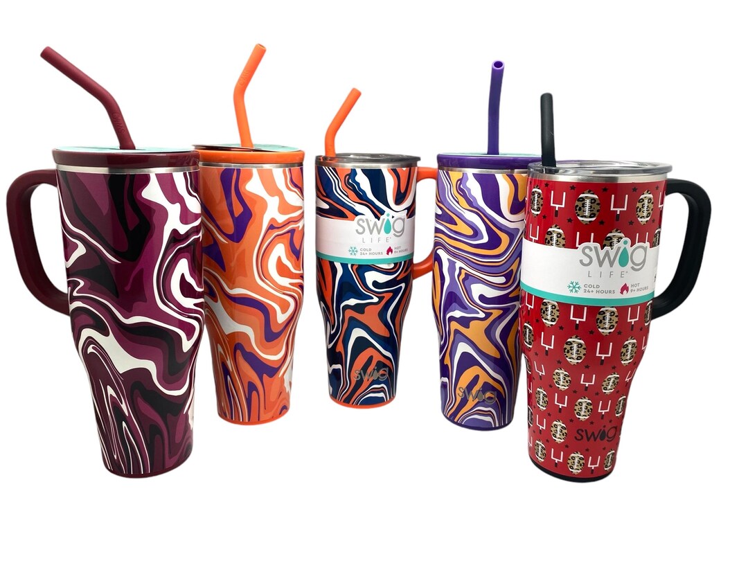 Swig Stainless Steel Insulated 40oz Tumbler - Fanzone Colors - Triple ...