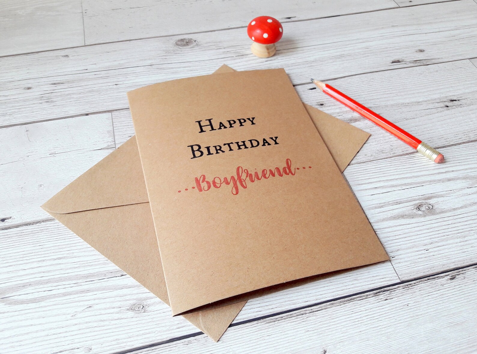Boyfriend Birthday Card Birthday Greetings Boyfriend Cards Etsy UK