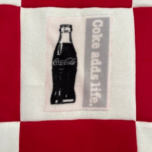 COCA COLA FLEECE Blanket - Etsy