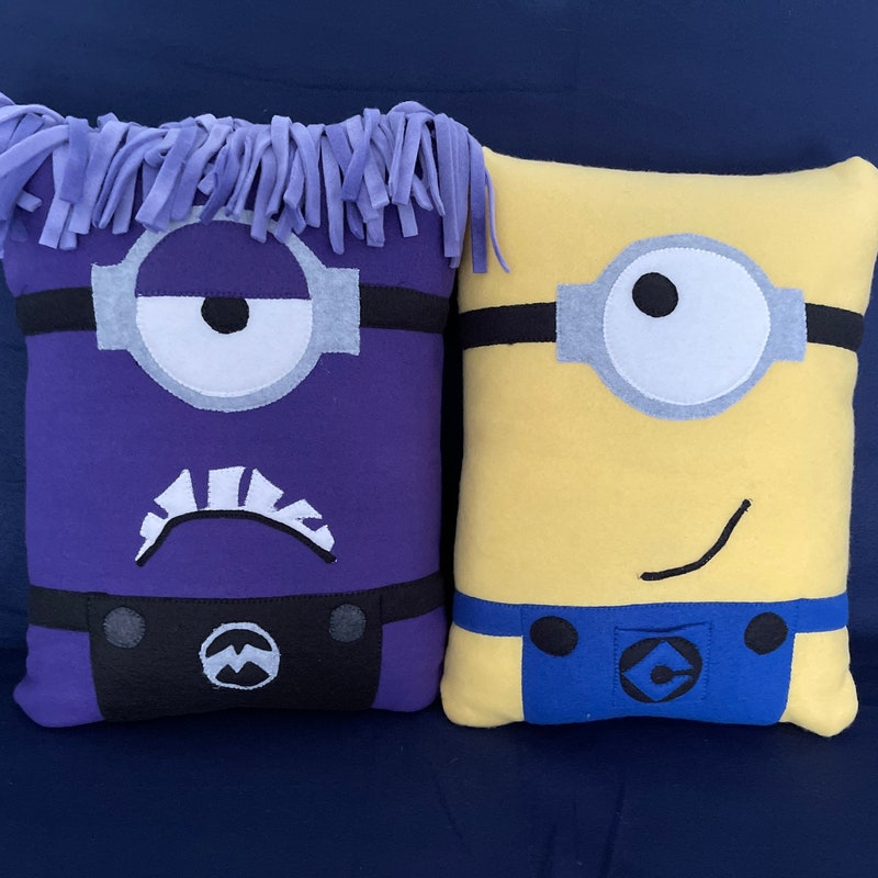 Paarse minion - Etsy Nederland