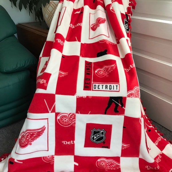 Detroit Red Wings Fabric - Etsy