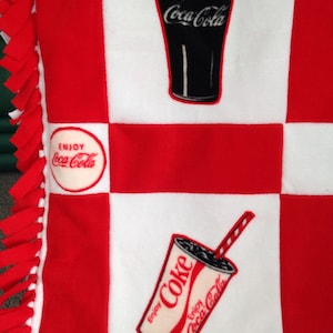 COCA COLA FLEECE Blanket | Etsy