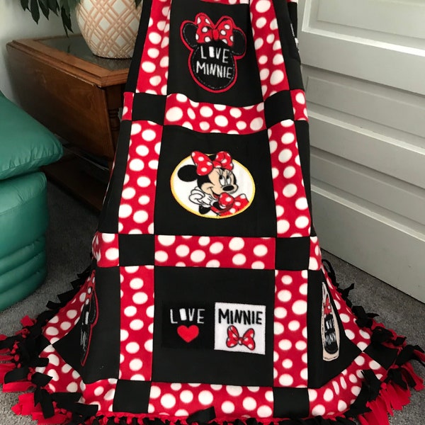 Mickey and Minnie Mouse Quilt Pattern - Etsy