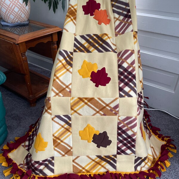 Plaid Fleece Fabric - Etsy