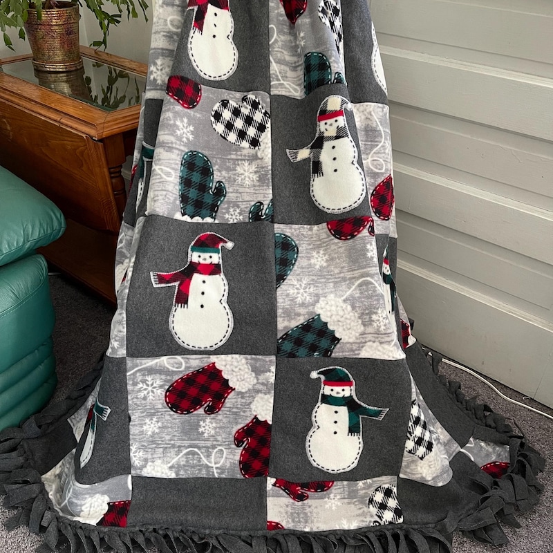 Fleece Snowman - Etsy