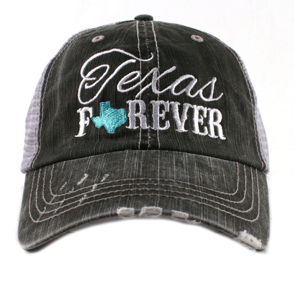 Texas Forever Western Trucker Hat IAD-TC-TF - Etsy